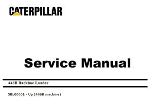 Caterpillar Cat 446B Engine Service Repair Manual