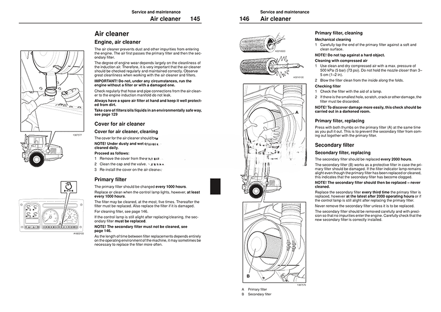 Volvo A30D Articulated Dump Truck Operator & Maintenance Manual